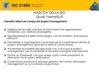Iso 21500 project management | PPTX
