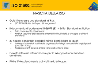 Iso 21500 project management | PPTX