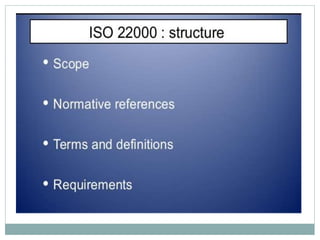 Iso 22000 | PPT
