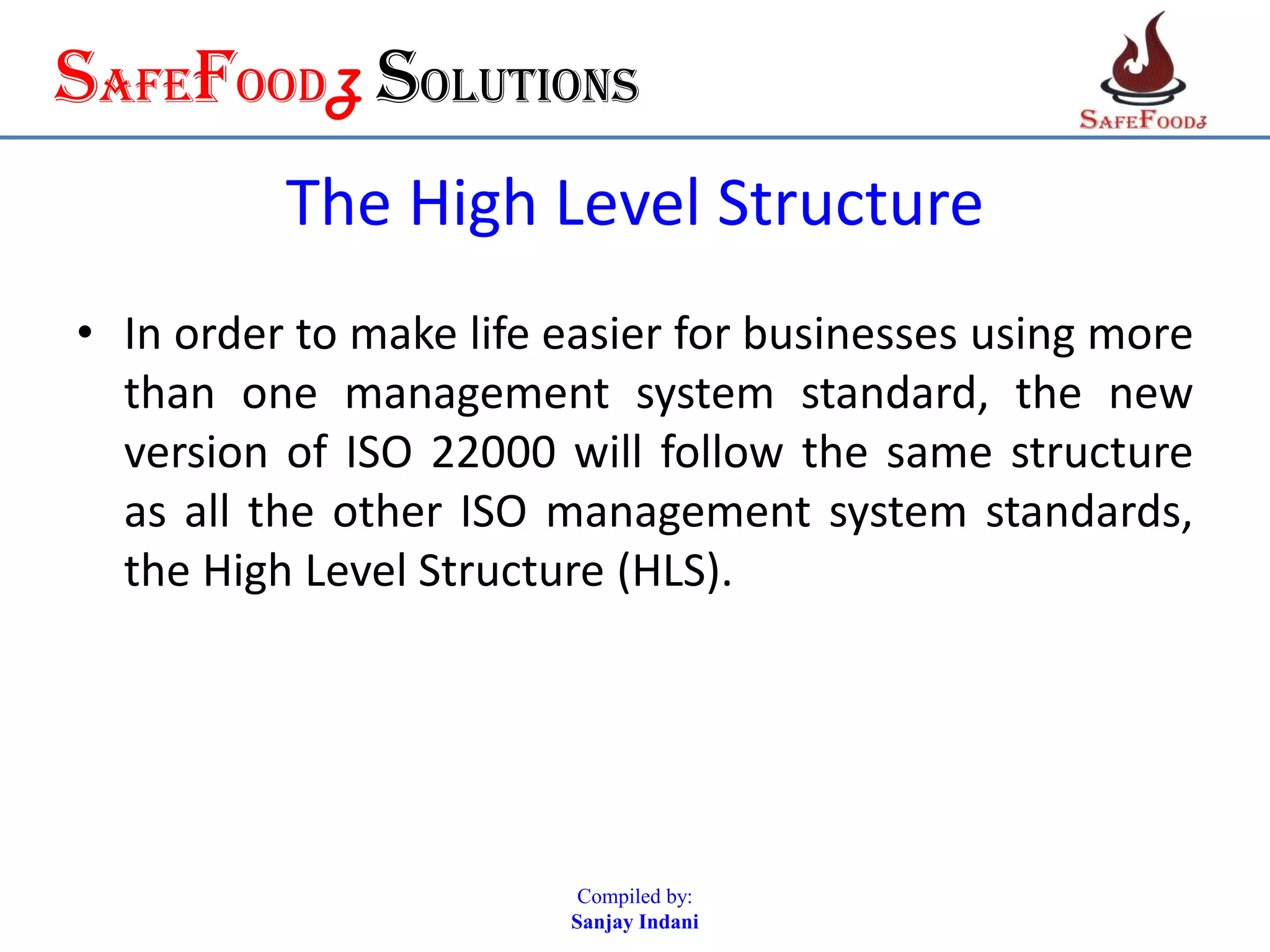 ISO 22000 2018 -- what has changed | PDF