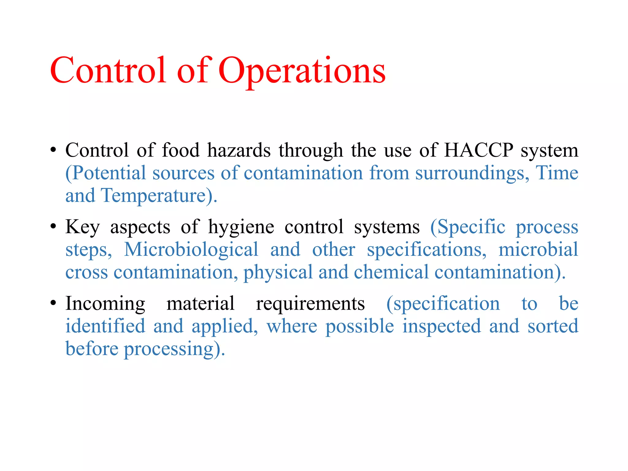 ISO 22000 - Food Safety Management System and HACCP Implementation | PPTX