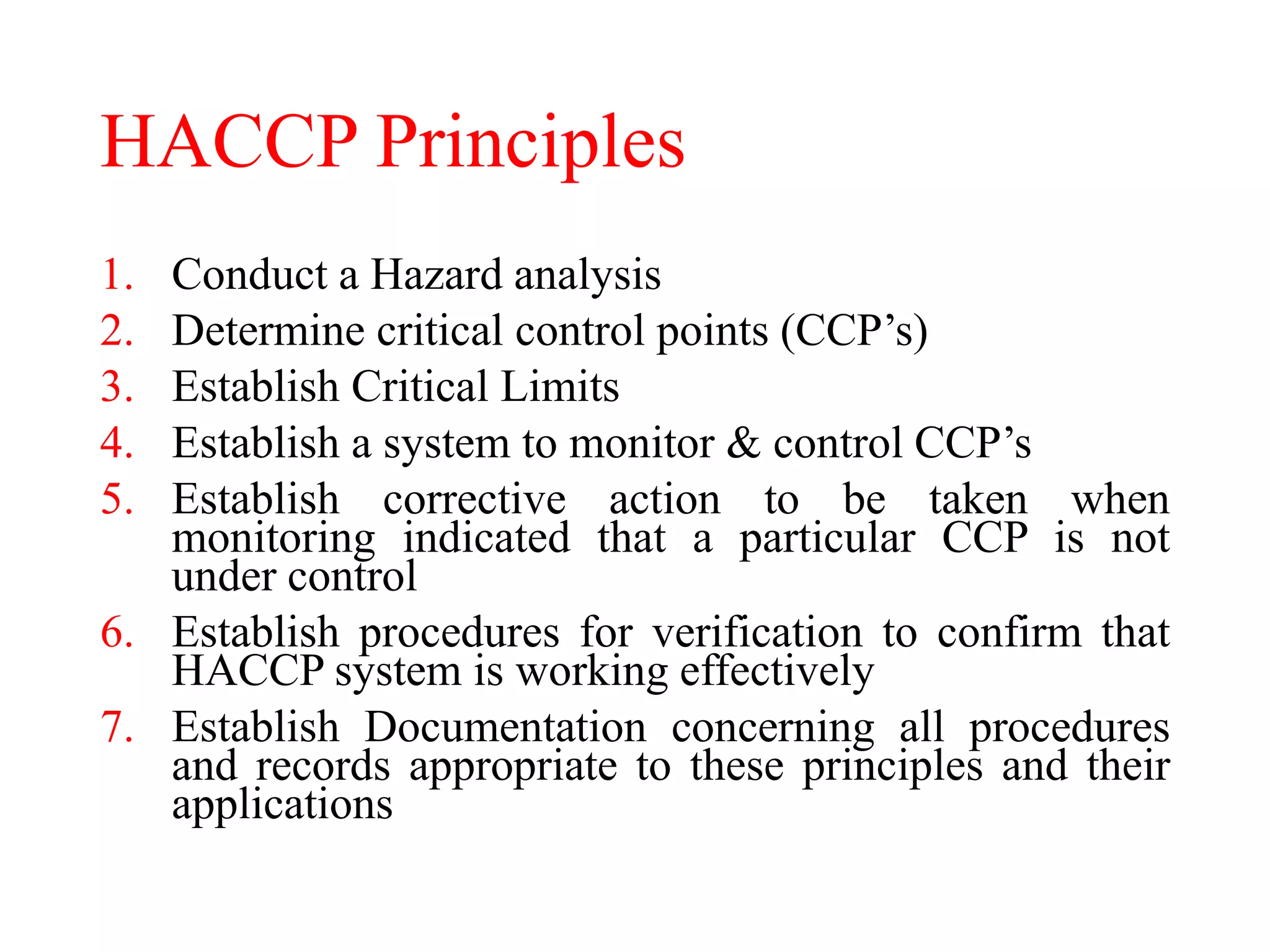 ISO 22000 - Food Safety Management System and HACCP Implementation | PPTX