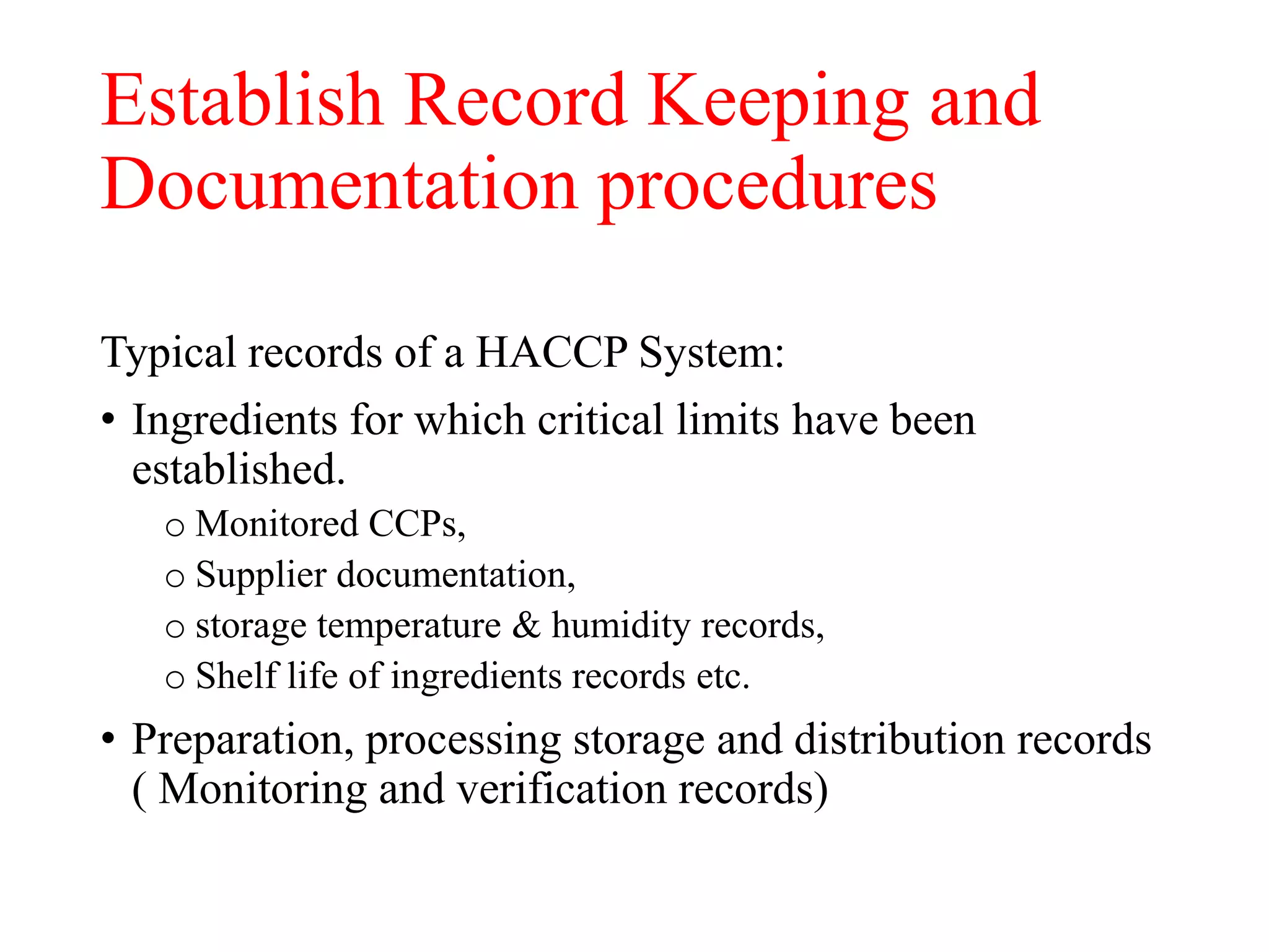ISO 22000 - Food Safety Management System and HACCP Implementation | PPTX