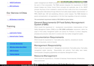 iso 22000 certification | PPT