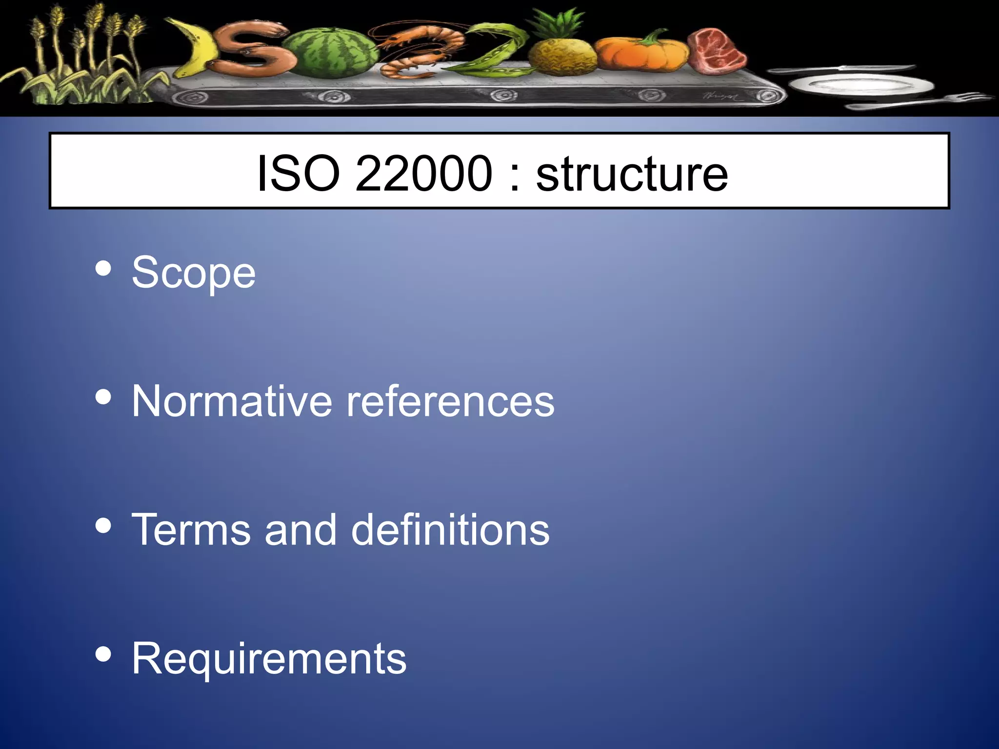Iso 22000 food safety management system | PPT