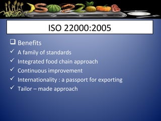 Iso 22000 food safety management system | PPT