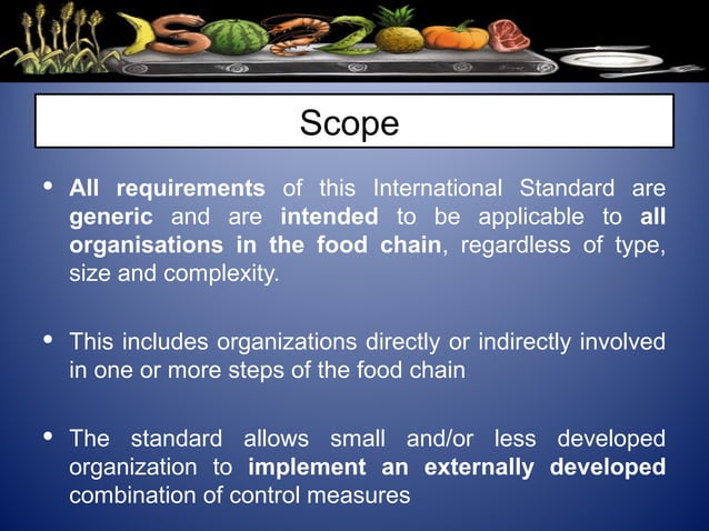 Iso 22000 Food Safety Management System PPT iso-22000-food-safety-management-system-ppt