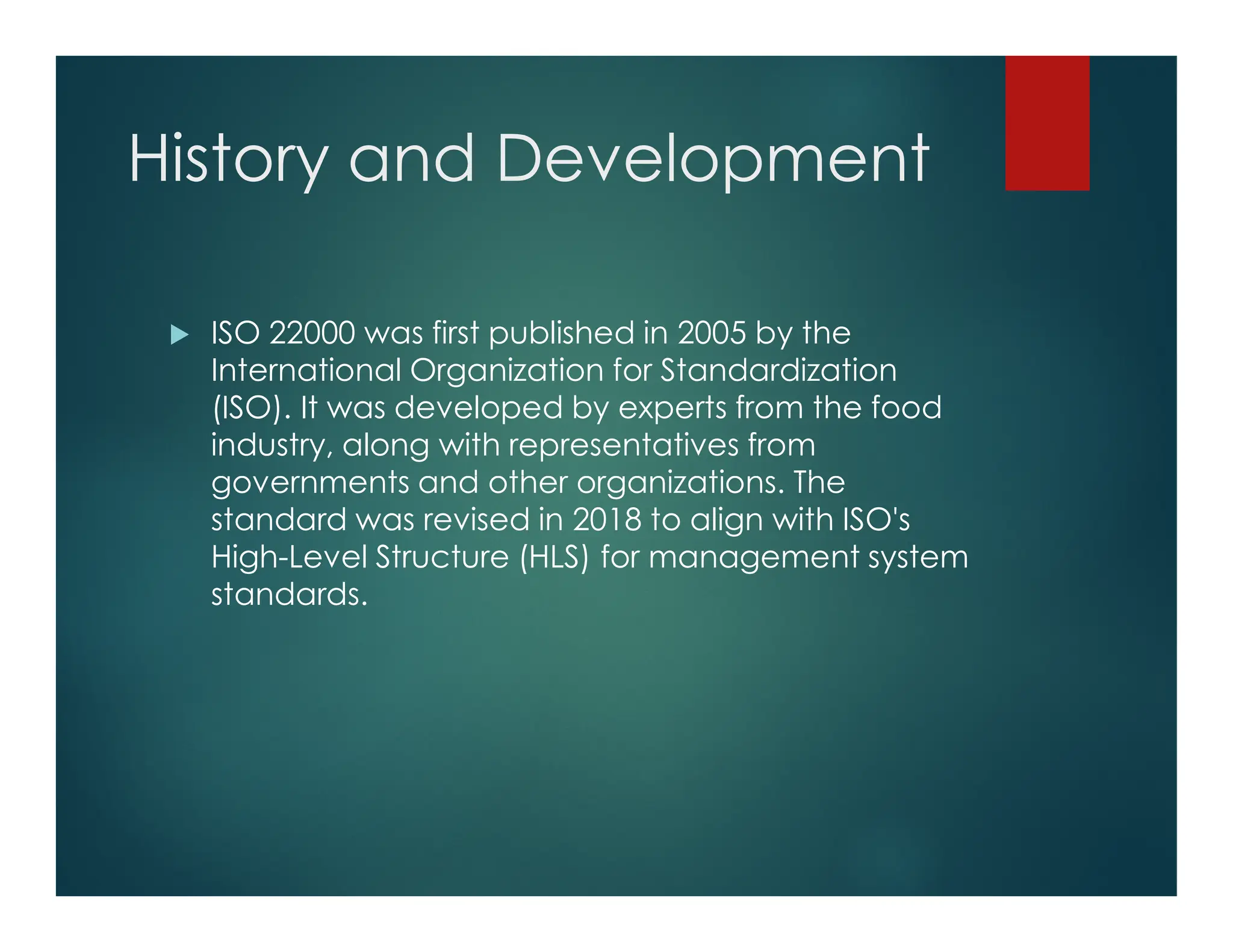 ISO 22000 (Standard and its Implementation at industry) | PDF