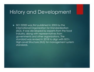 ISO 22000 (Standard and its Implementation at industry) | PDF
