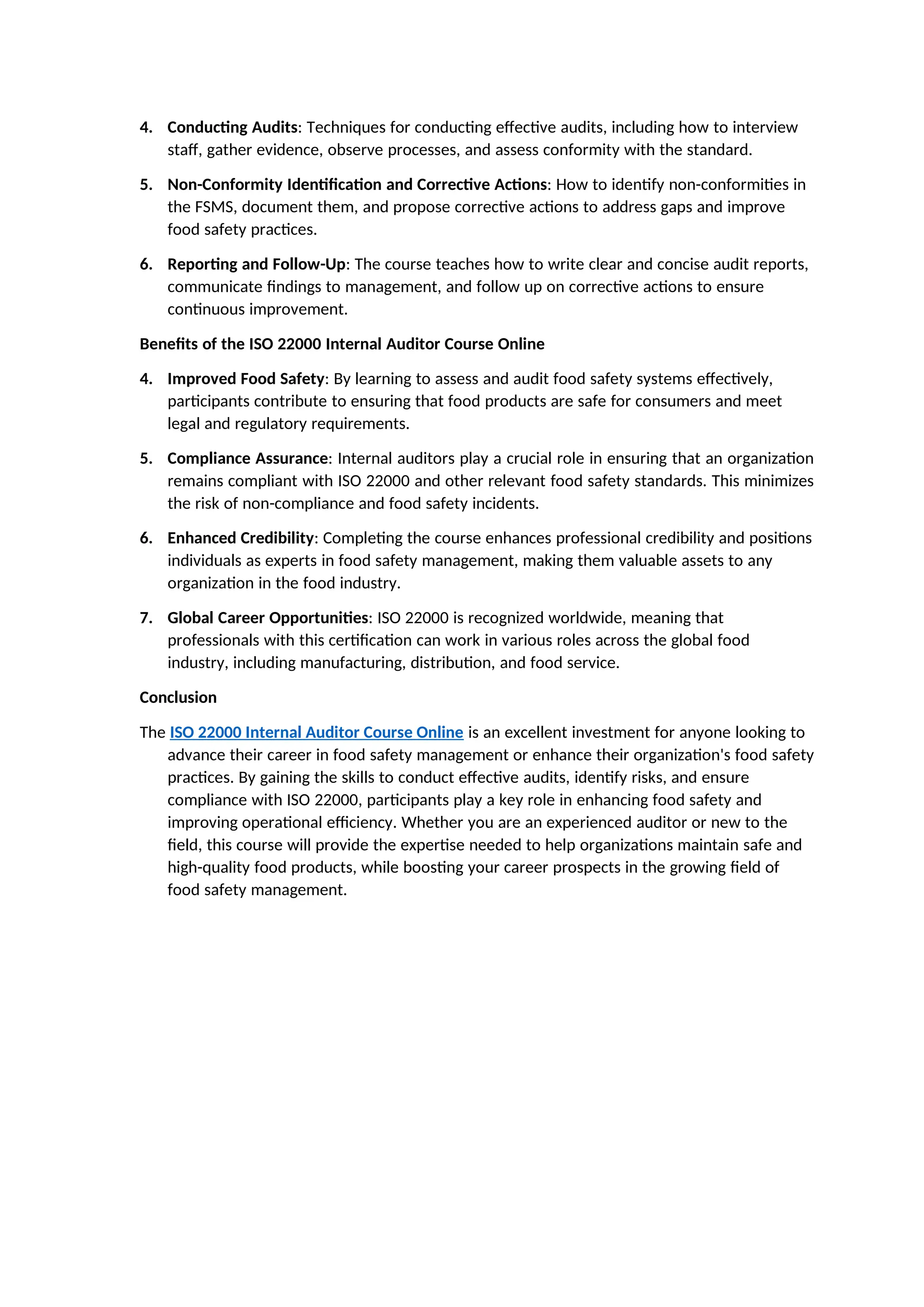 ISO 22000 Internal Auditor Course Online.ppt