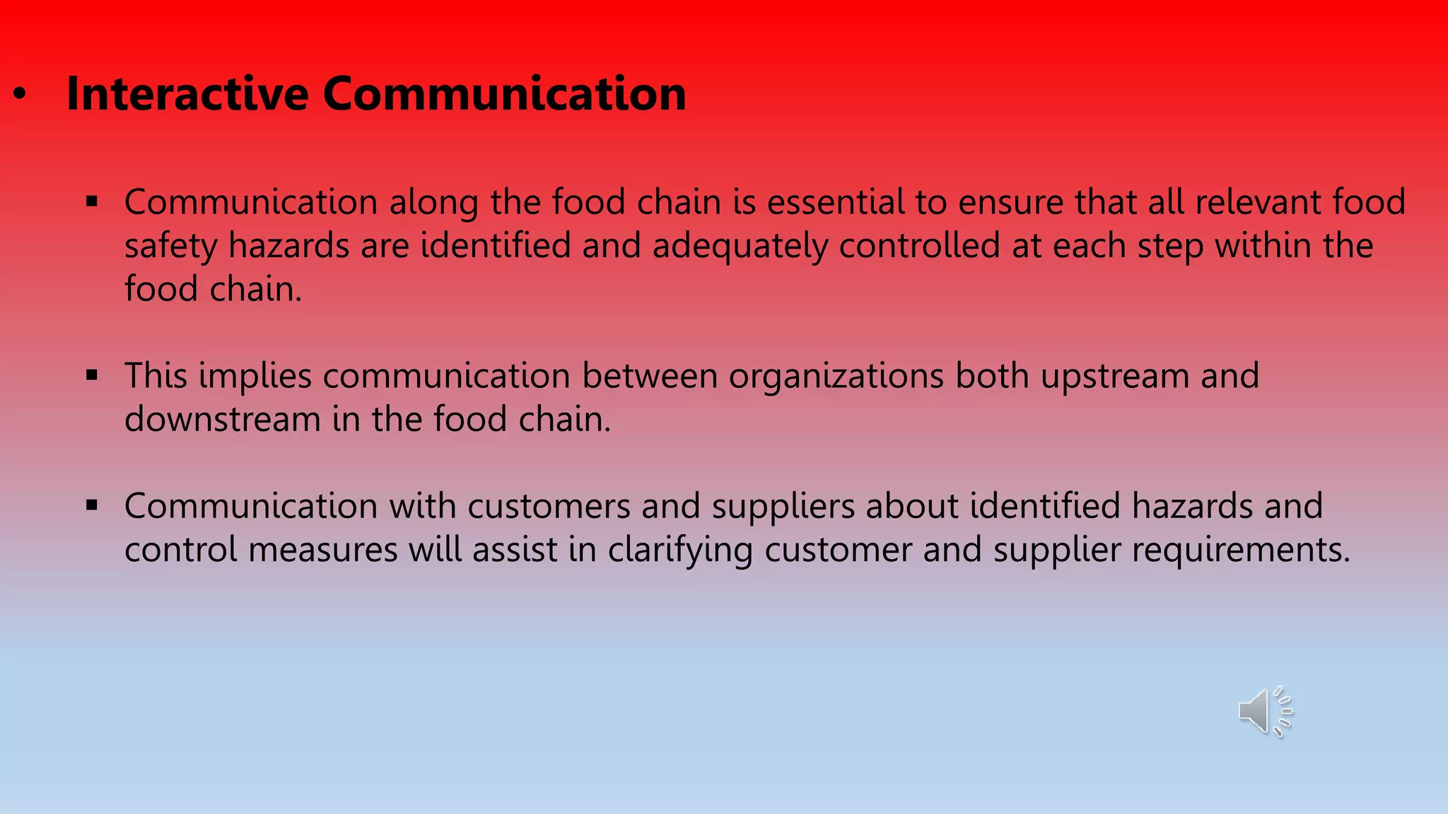 Presentation on ISO 22000 | PPTX