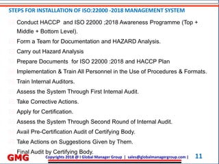 ISO 22000 Training PPT | PPTX