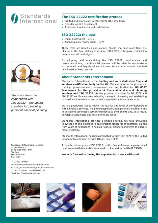 ISO 22222 - Information 2013 | PDF | Business Accounting & Finance | Business