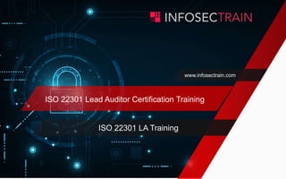 Iso 22301 la training | PPT