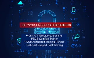 Iso 22301 la training | PPT