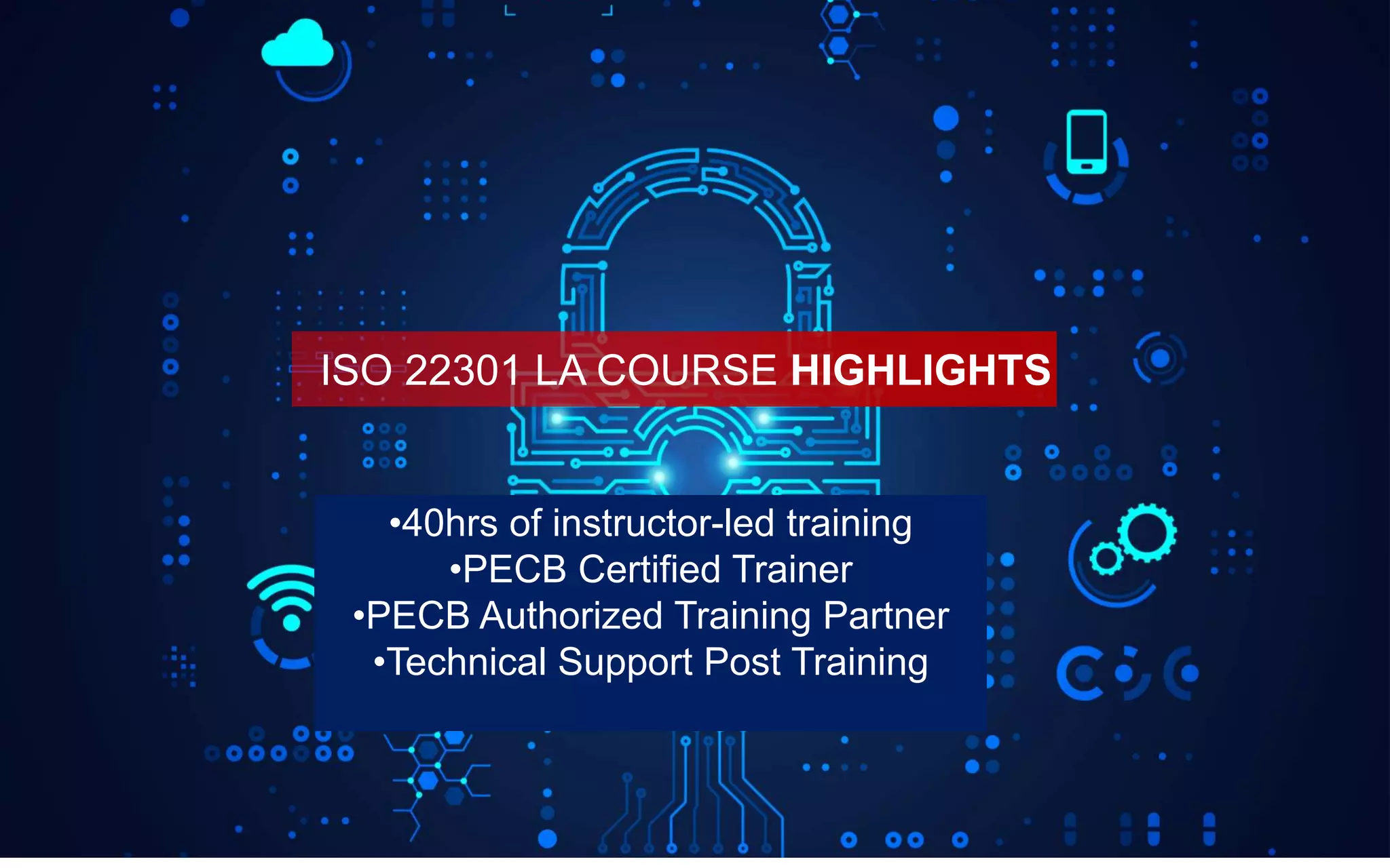 Iso 22301 la training | PPT