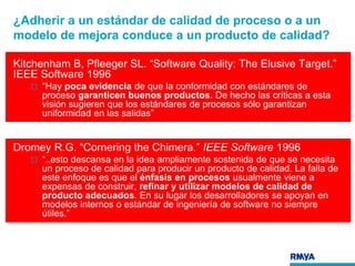 Iso 25000 y el software actual | PDF