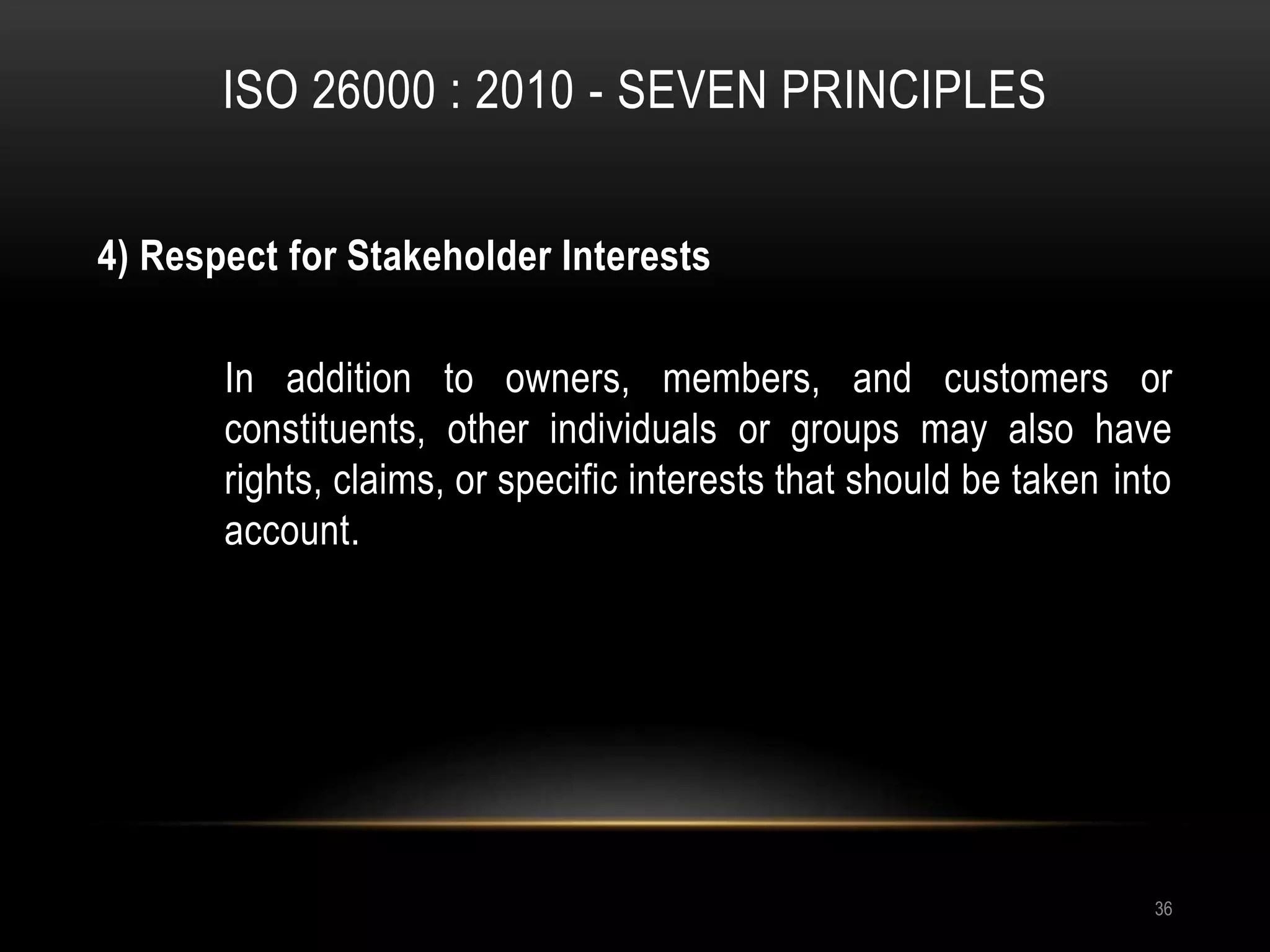 ISO 26000 : 2010 | PPTX