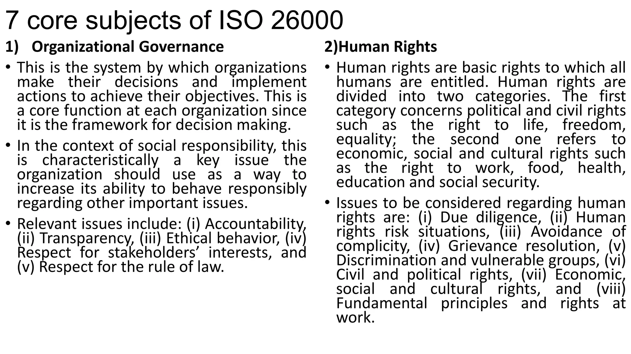 Iso 26000 presentation (1) | PPTX