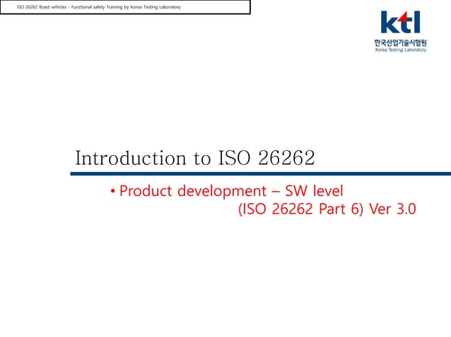 ISO26262-6 Software development process (Ver 3.0) | PDF