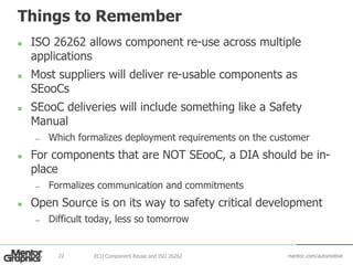 Iso26262 component reuse_webinar | PDF