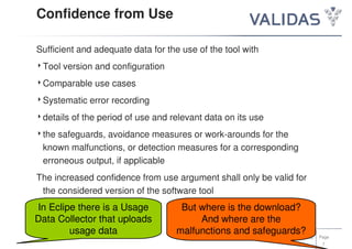 Qualification of Eclipse-based Tools according to ISO 26262 | PDF