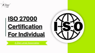 ISO 27000 Certification For Individuals.pdf