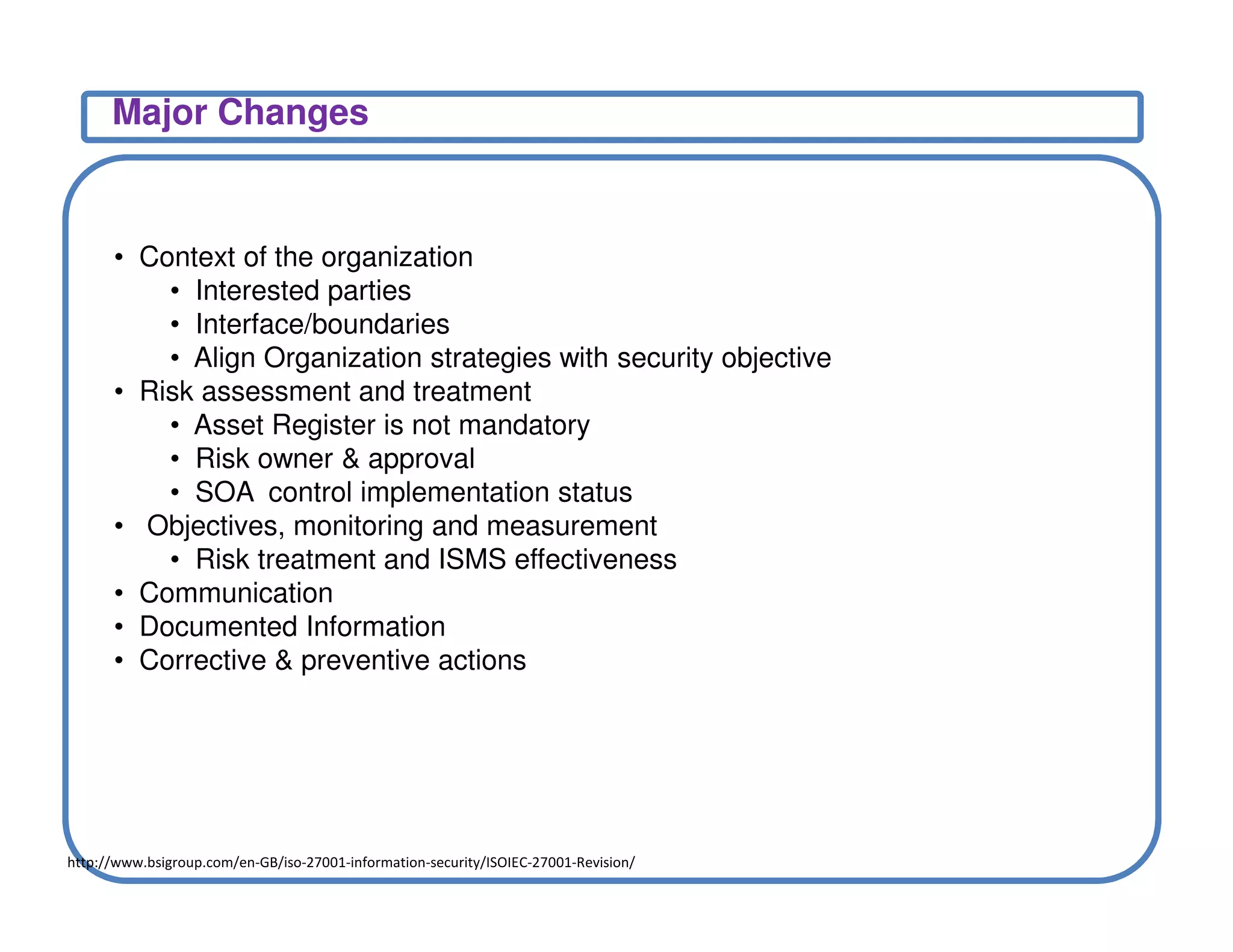 ISO27001: Implementation & Certification Process Overview | PDF