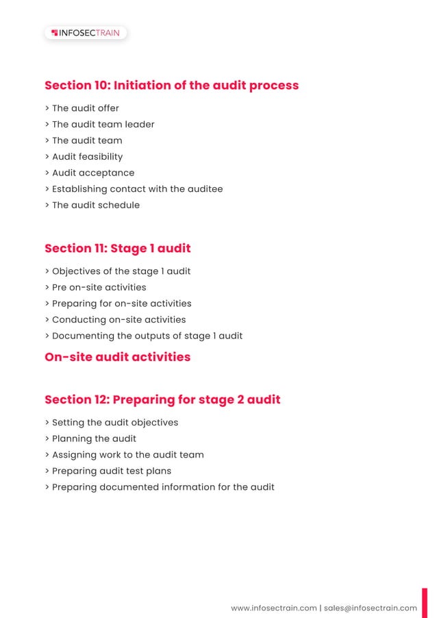 ISO_27001_2022_Lead_Auditor_course_content | PDF
