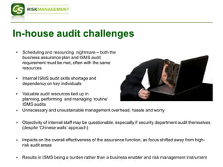 Iso27001 Audit Services | PPTX | Business Accounting & Finance | Business