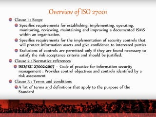 Iso 27001 awareness | PPTX