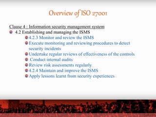 Iso 27001 awareness | PPTX
