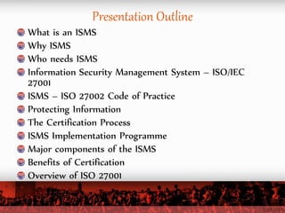 Iso 27001 awareness | PPTX