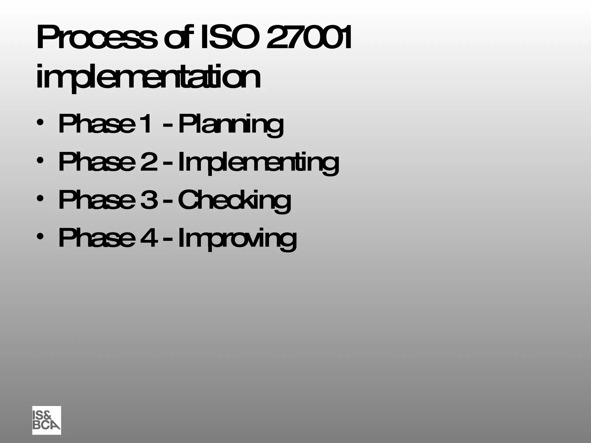 ISO 27001 Benefits | PPT
