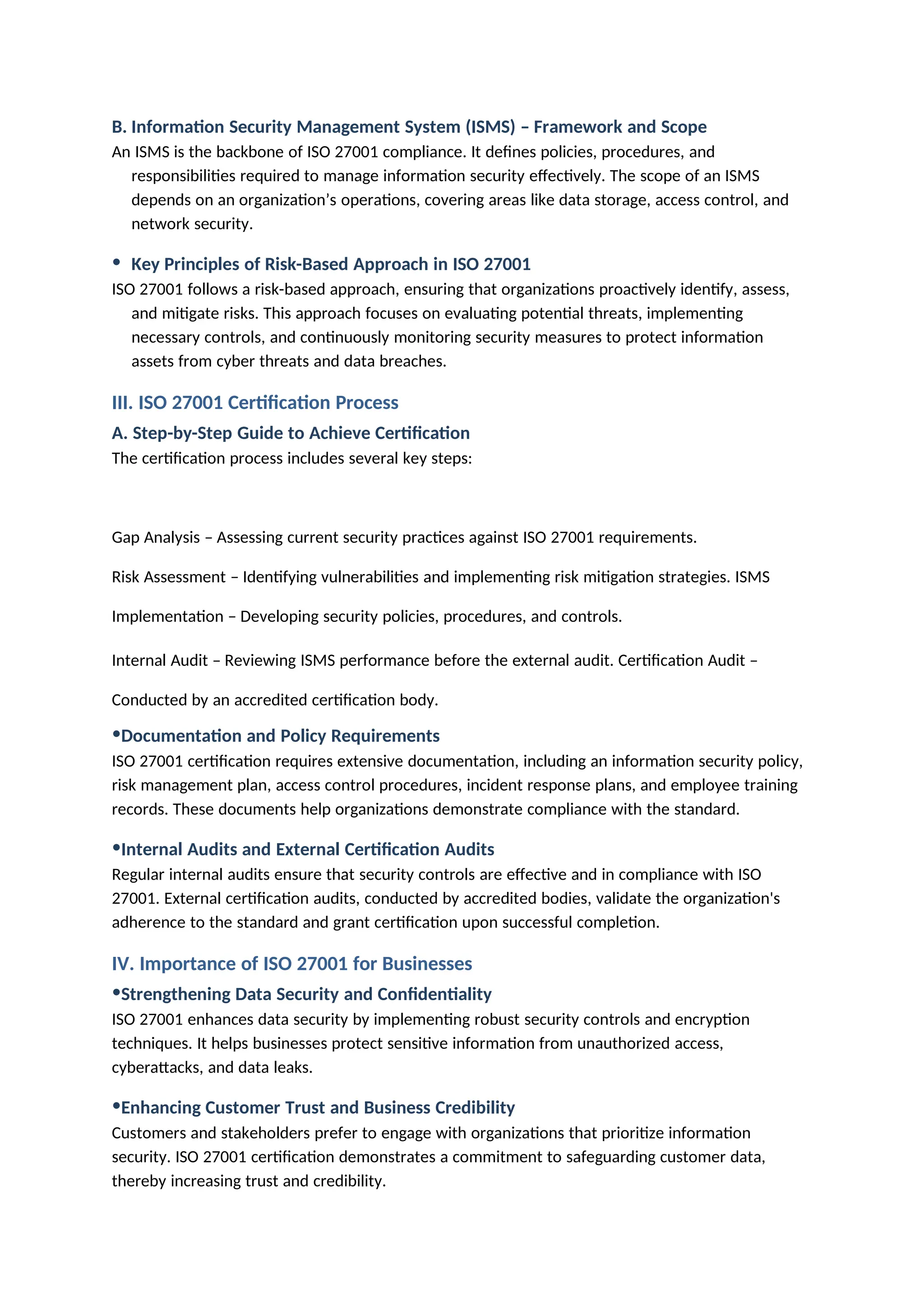 ISO 27001 Certification-The Gold Standard for Information Security-IAS-GULF-UAE | PPT