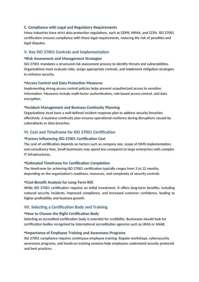 ISO 27001 Certification-The Gold Standard for Information Security-IAS-GULF-UAE | PPT