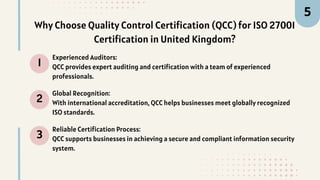 ISO 27001 Certification in United Kingdom | Quality Control ...