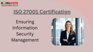 ISO 27001 Certification ISO 27001 Course | PPT