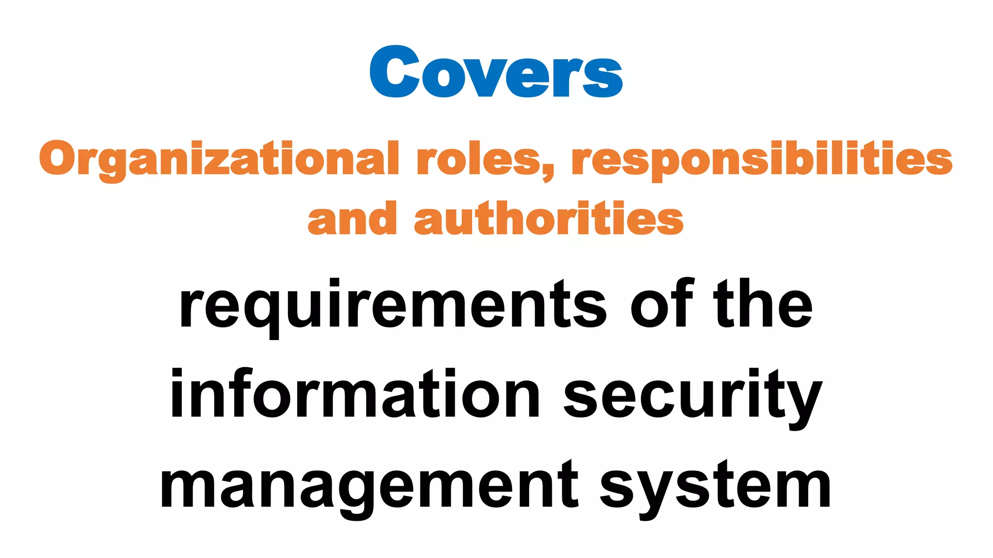 ISO 27001 Checklist - Organizational roles, responsibilities and ...