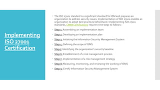 ISO 27001 Compliance Checklist 9 Step Implementation Guide.pptx
