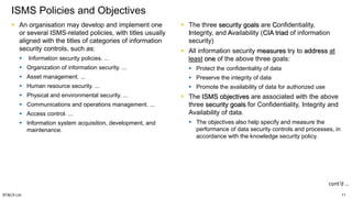 Iso 27001 in images - sample slides from different levels of training ...
