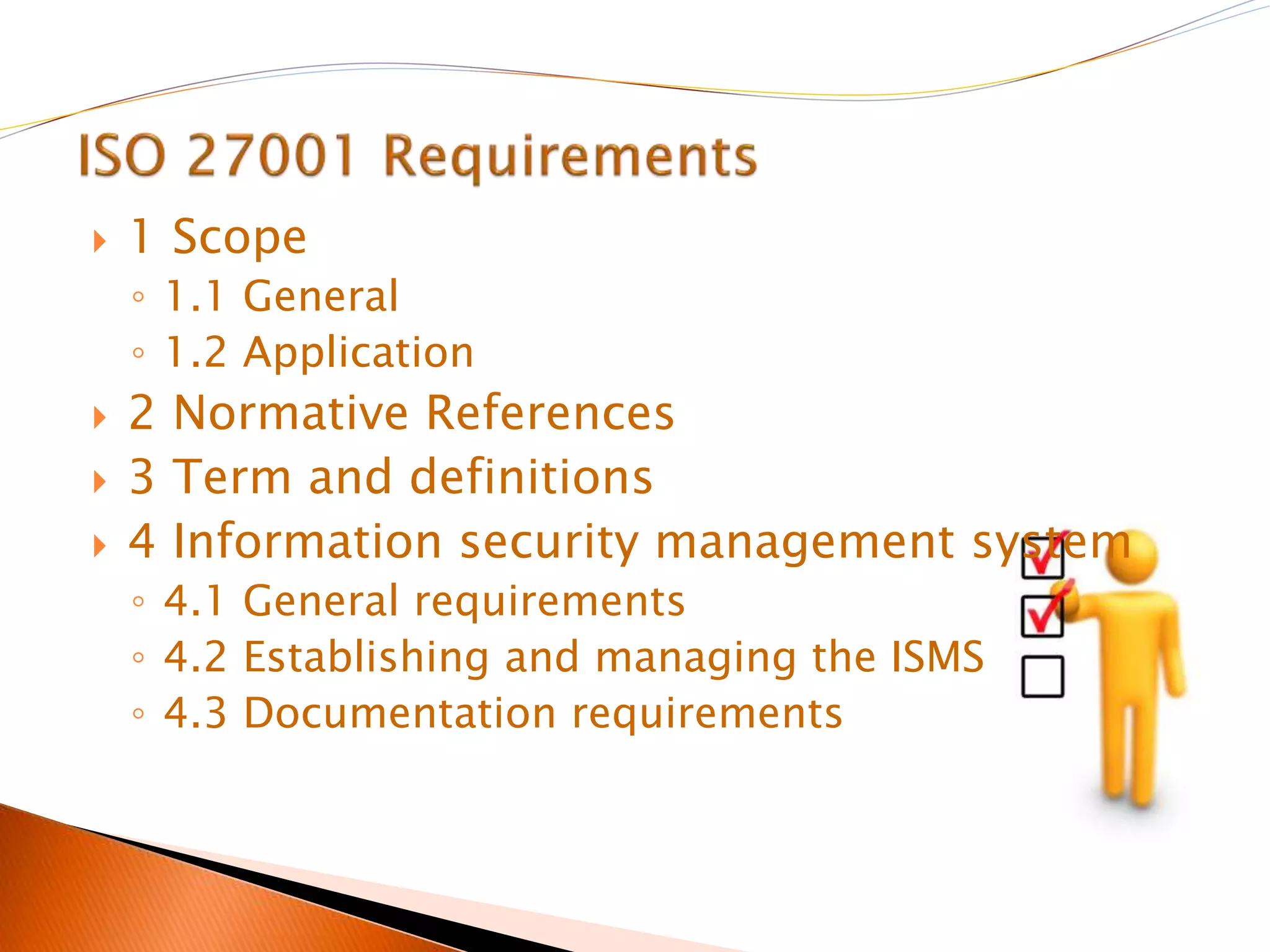 Iso 27001 isms presentation | PPTX