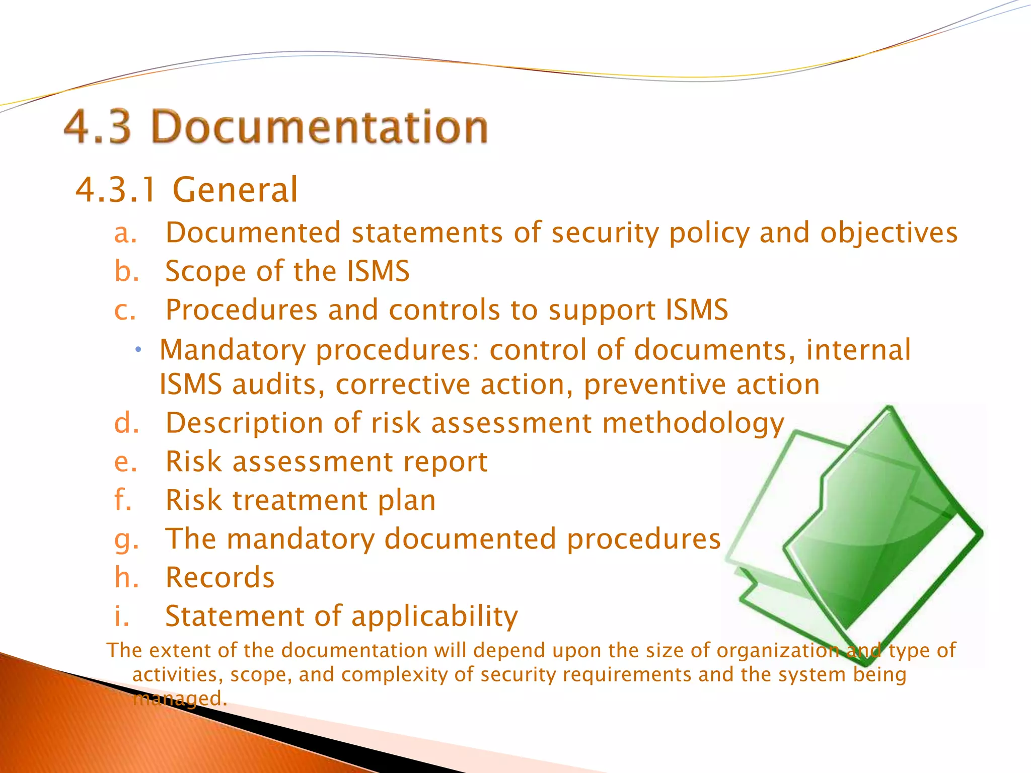 Iso 27001 isms presentation | PPTX