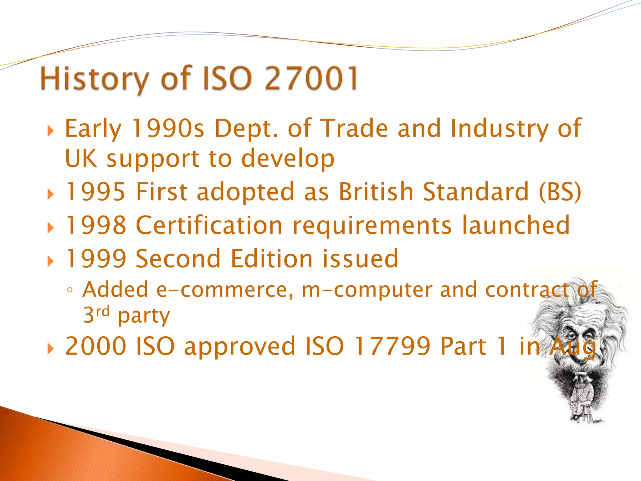 Iso 27001 isms presentation | PPTX