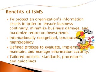 Iso 27001 isms presentation | PPTX
