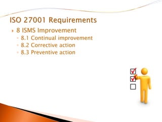 Iso 27001 isms presentation | PPTX