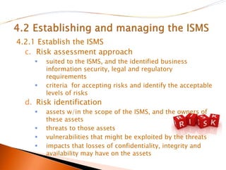 Iso 27001 isms presentation | PPTX