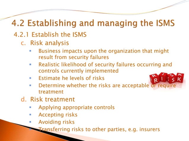 Iso 27001 isms presentation | PPTX