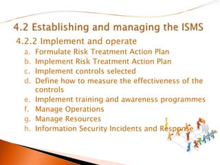 Iso 27001 isms presentation | PPTX
