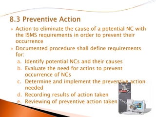 Iso 27001 isms presentation | PPTX